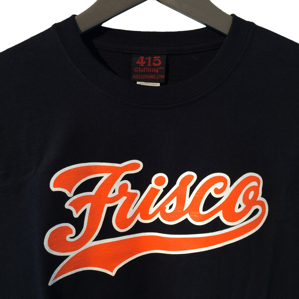[415 CLOTHING] 415クロージング Frisco 415 Team 長袖 T-shirt 黒 – Link Custom ...